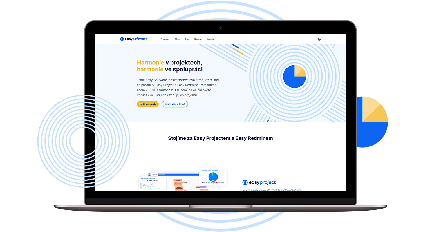 Easy Software: světový úspěch vyžaduje rychlý web | PUXdesign