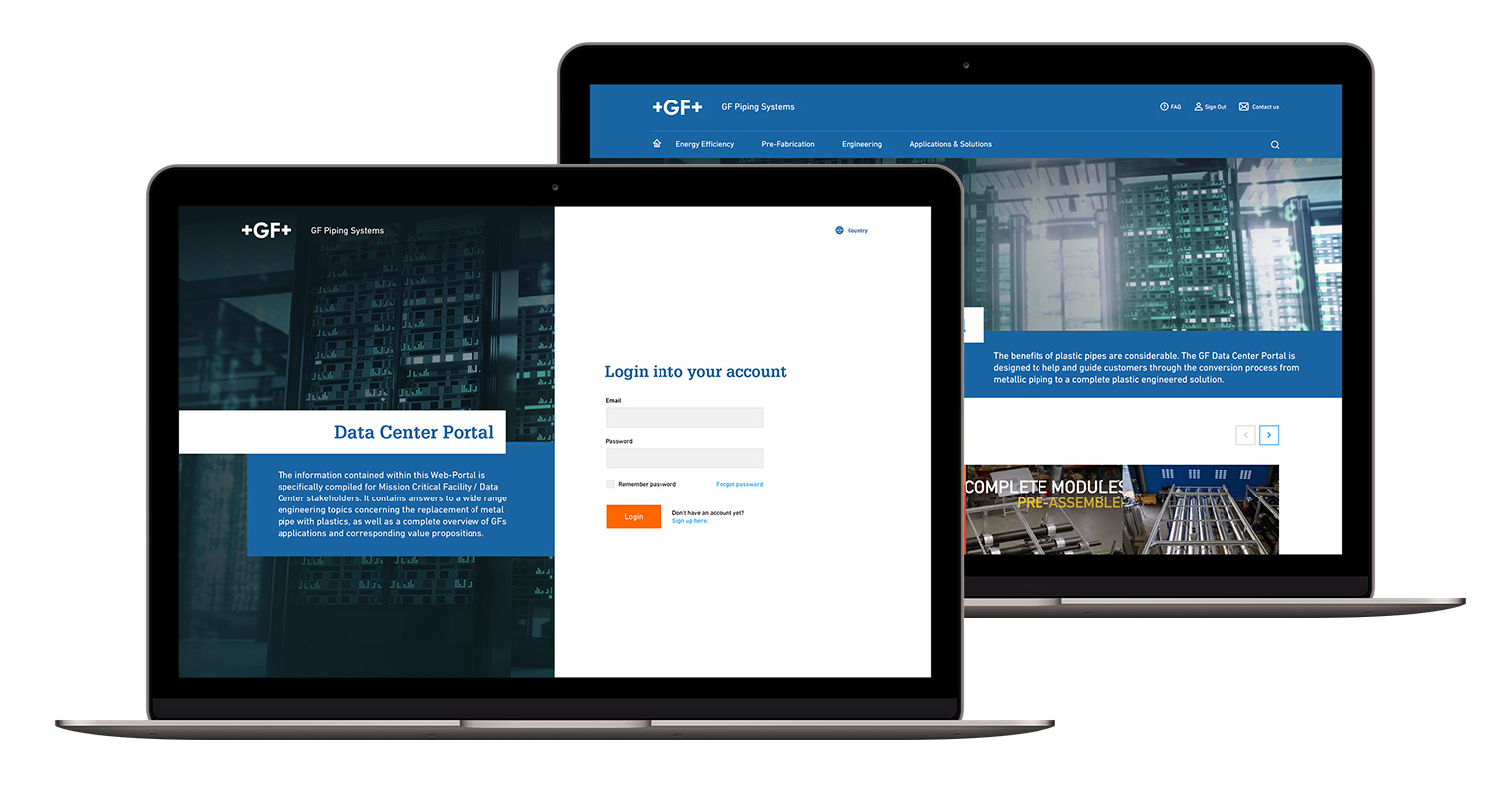 Data Center Portal | PUXdesign
