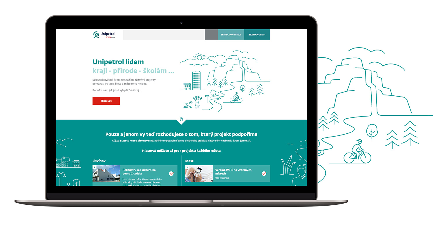 Unipetrol | PUXdesign